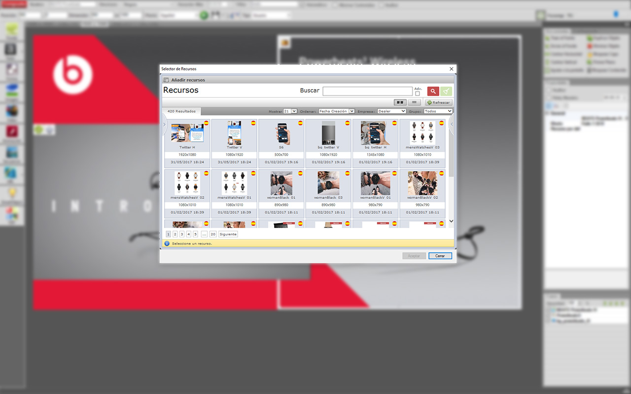 Digital Signage » COMPOSITE Multimedia Content Manager