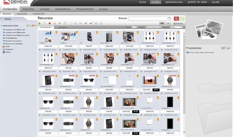 Publicidad Digital » Software de Digital Signage DENEVA